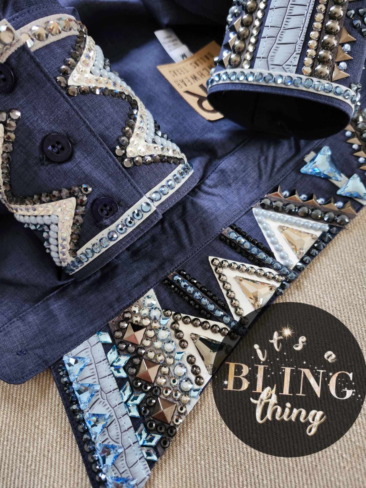 Slate CR Sunshirt by It's A Bling Thing – Saguaro Show Pads
