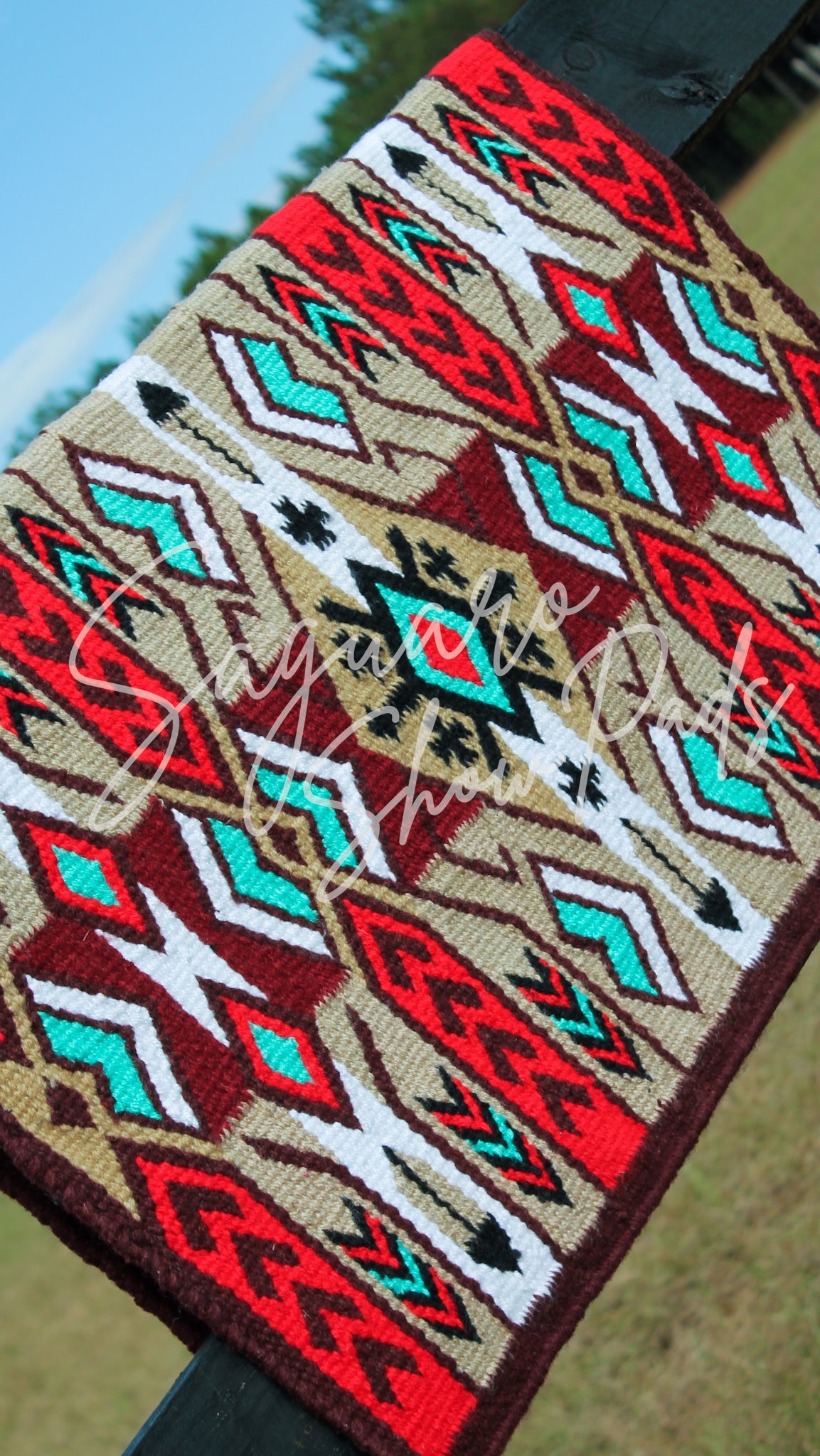 #2399 "Blanche" Ranch Pad - Re-Order – Saguaro Show Pads