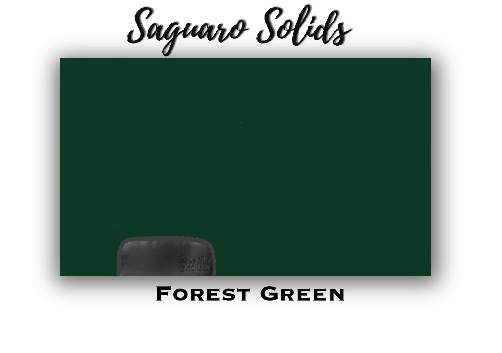 Saguaro Solid "Forest Green" Show Pad (SEMI-CUSTOM) – Saguaro Show Pads